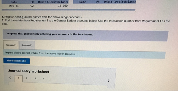 Solved (a) Prepare closing journal entries from the above | Chegg.com
