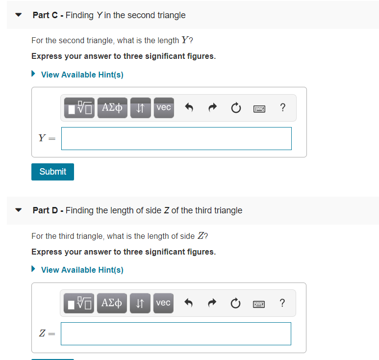 Solved Learning Goal: To use trigonometric functions to | Chegg.com