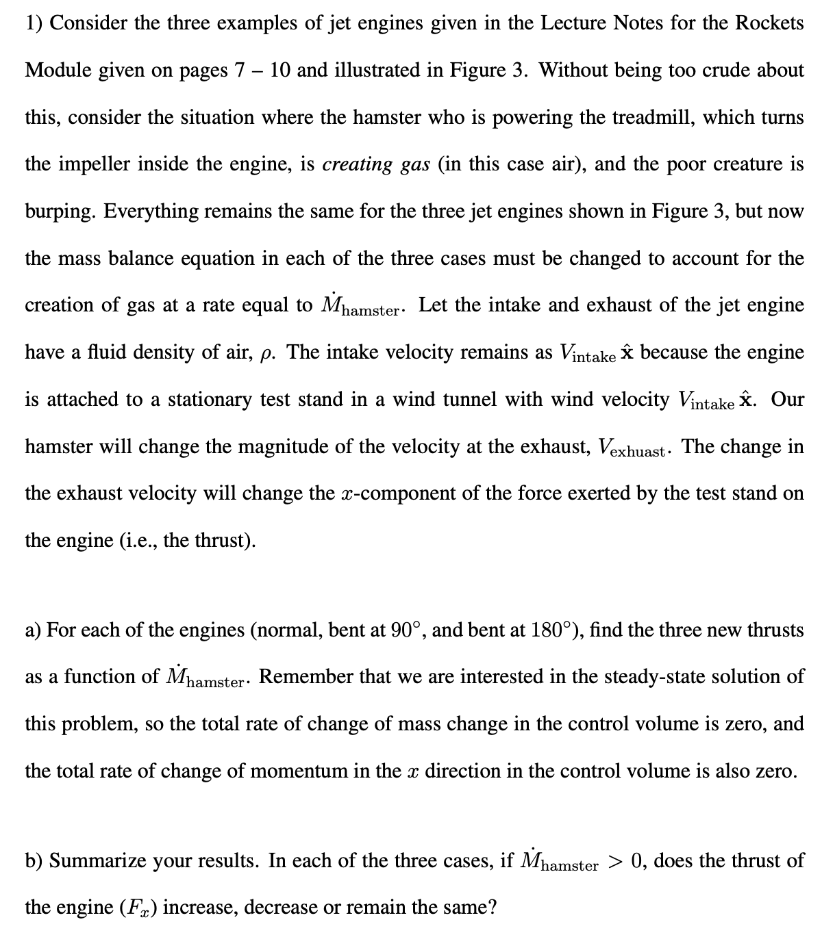 Figure 3: Three types of jet engines. Applying eqn. | Chegg.com
