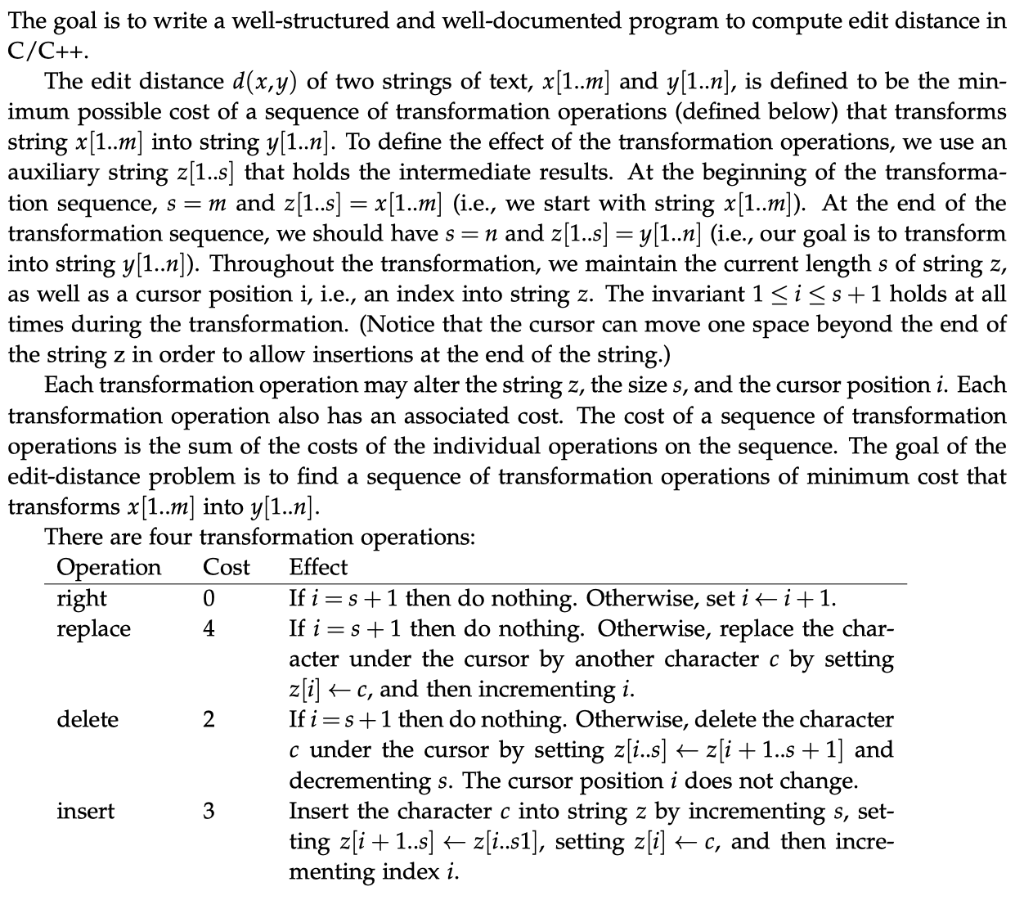 The goal is to write a well-structured and | Chegg.com