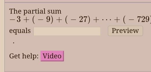 Solved Find the partial sum S12 for the arithmetic sequence | Chegg.com
