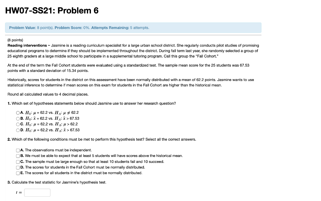 Solved HW07-SS21: Problem 6 Problem Value: 8 point(s). | Chegg.com