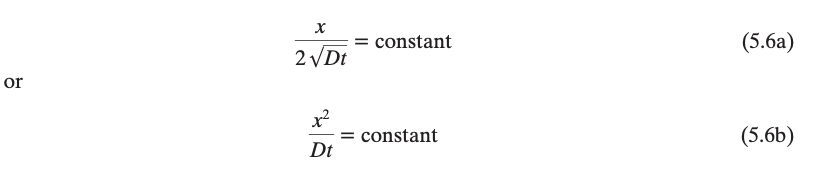 Solved 2. Diffusion Distance (5 pts) Use the concept of an | Chegg.com