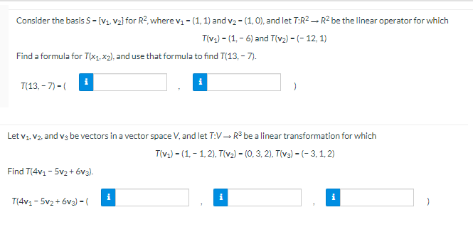 Solved Consider the basis 5-{V1, V2} for R2, where v2 -(1,1) | Chegg.com