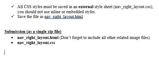Solved In this exercise, you will convert the CSS layout | Chegg.com
