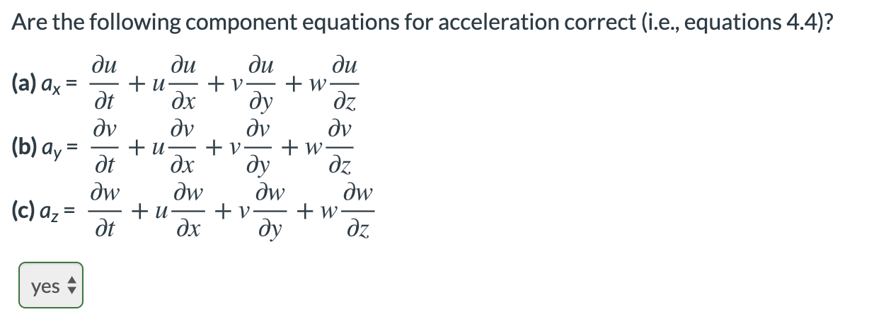 Solved A three-dimensional velocity field is given by u = | Chegg.com