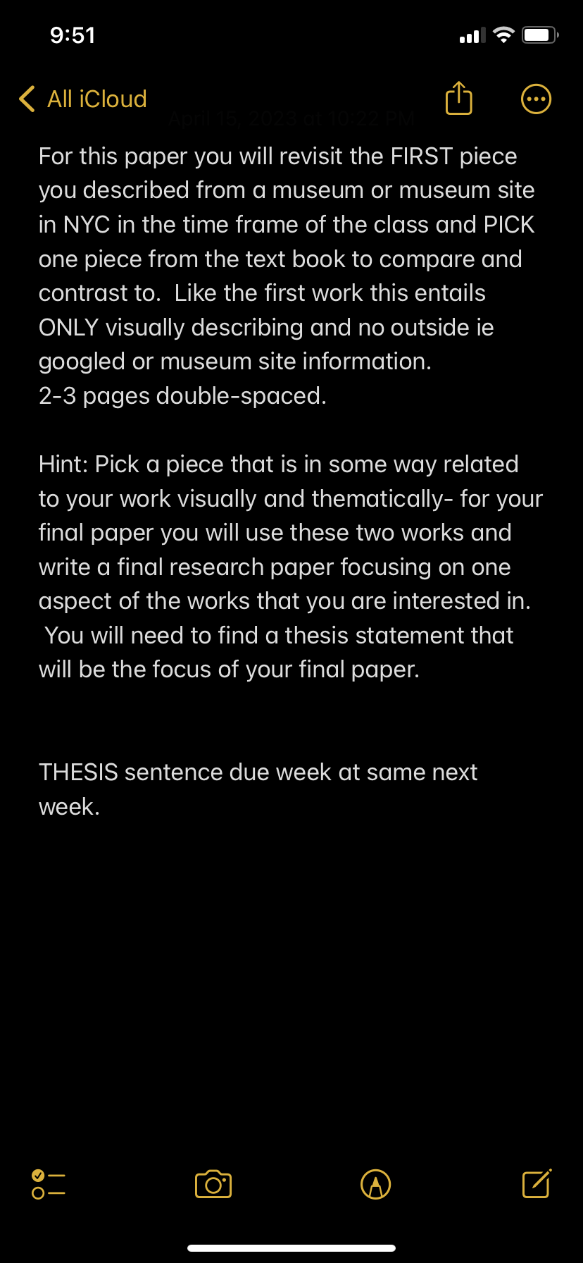 Hint: Pick a piece that is in some way related to | Chegg.com