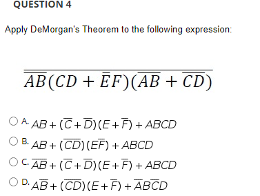 Solved QUESTION 1 Using Boolean rules simplify the following | Chegg.com