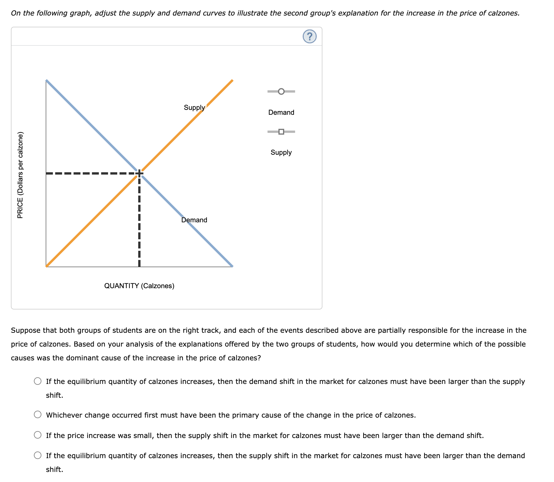 Solved 15. Another supply and demand puzzle Suppose the | Chegg.com
