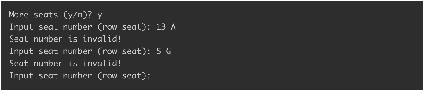 Solved Python program, airline_seating.py, which allows the | Chegg.com