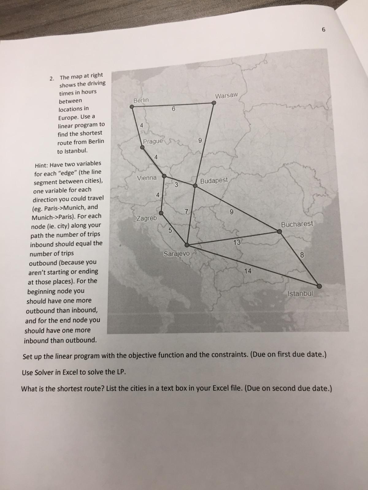 Solved Set up the linear program with the objective function | Chegg.com