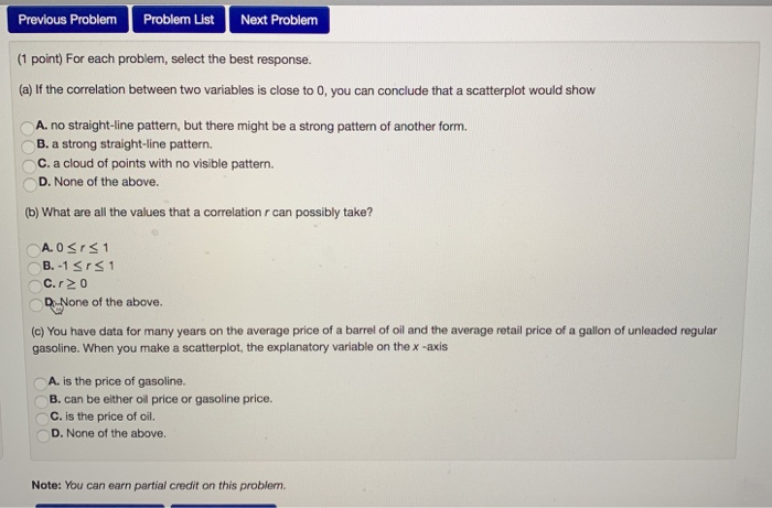Solved Previous Problemproblem Lstnext Problem 1 Point For 9357