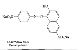 Solved Sunset yellow (shown) is an azo dye prepared by a | Chegg.com