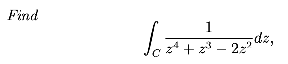 Solved where C is the circle |z| = 3 taken with | Chegg.com