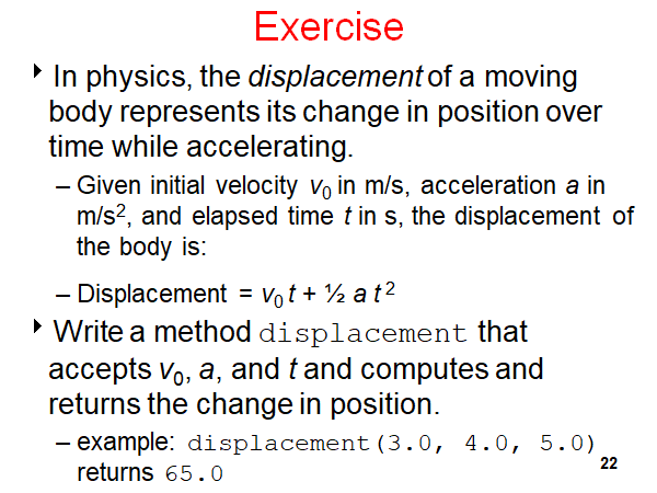 Solved In physics, the displacement of a moving body | Chegg.com