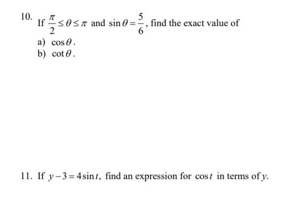 Solved 10. 5 If | Chegg.com
