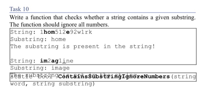 Solved Write a function that checks whether a string | Chegg.com
