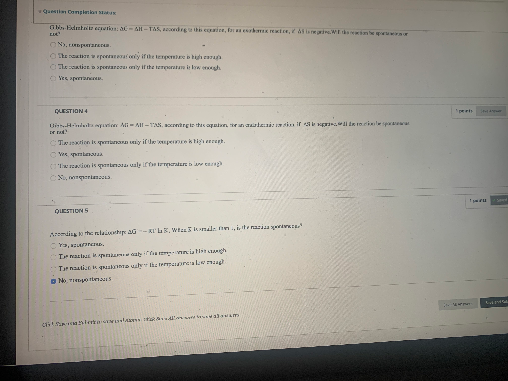 Solved Question Completion Status: QUESTION 1 | Chegg.com