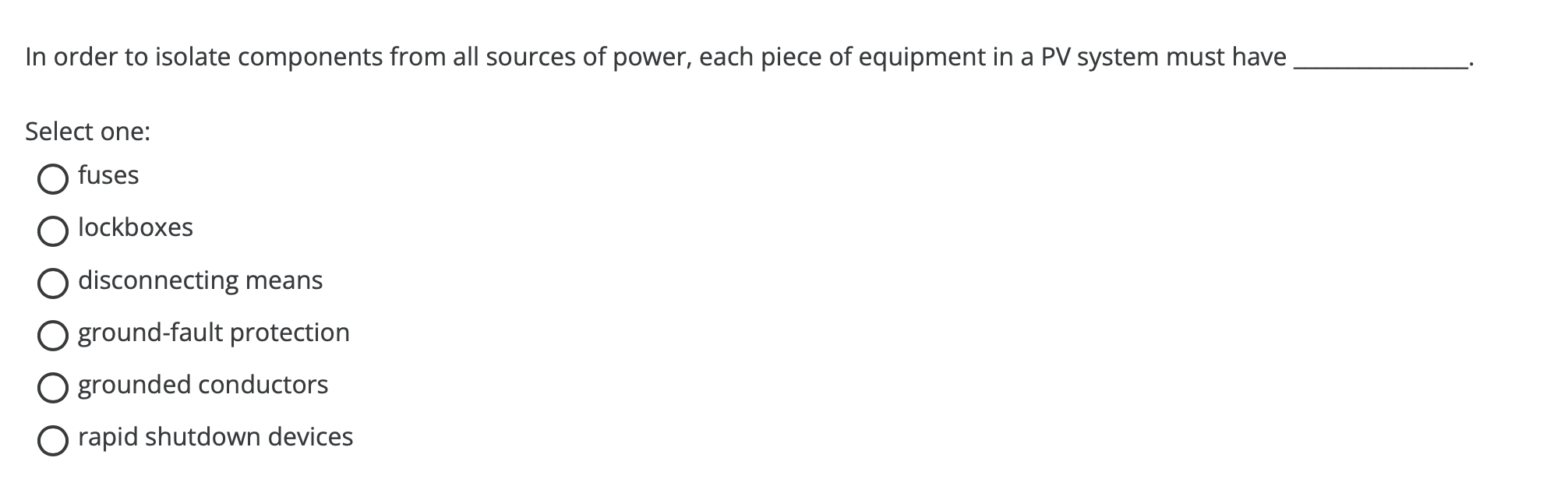 Solved In order to isolate components from all sources of | Chegg.com