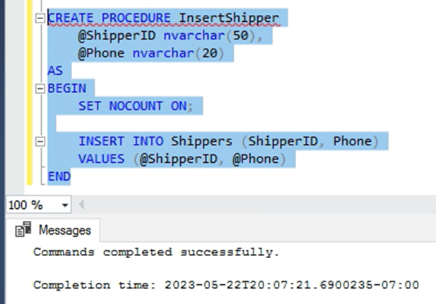 Solved Sql Stored Proceduresneed Help Creating A Code From 3744