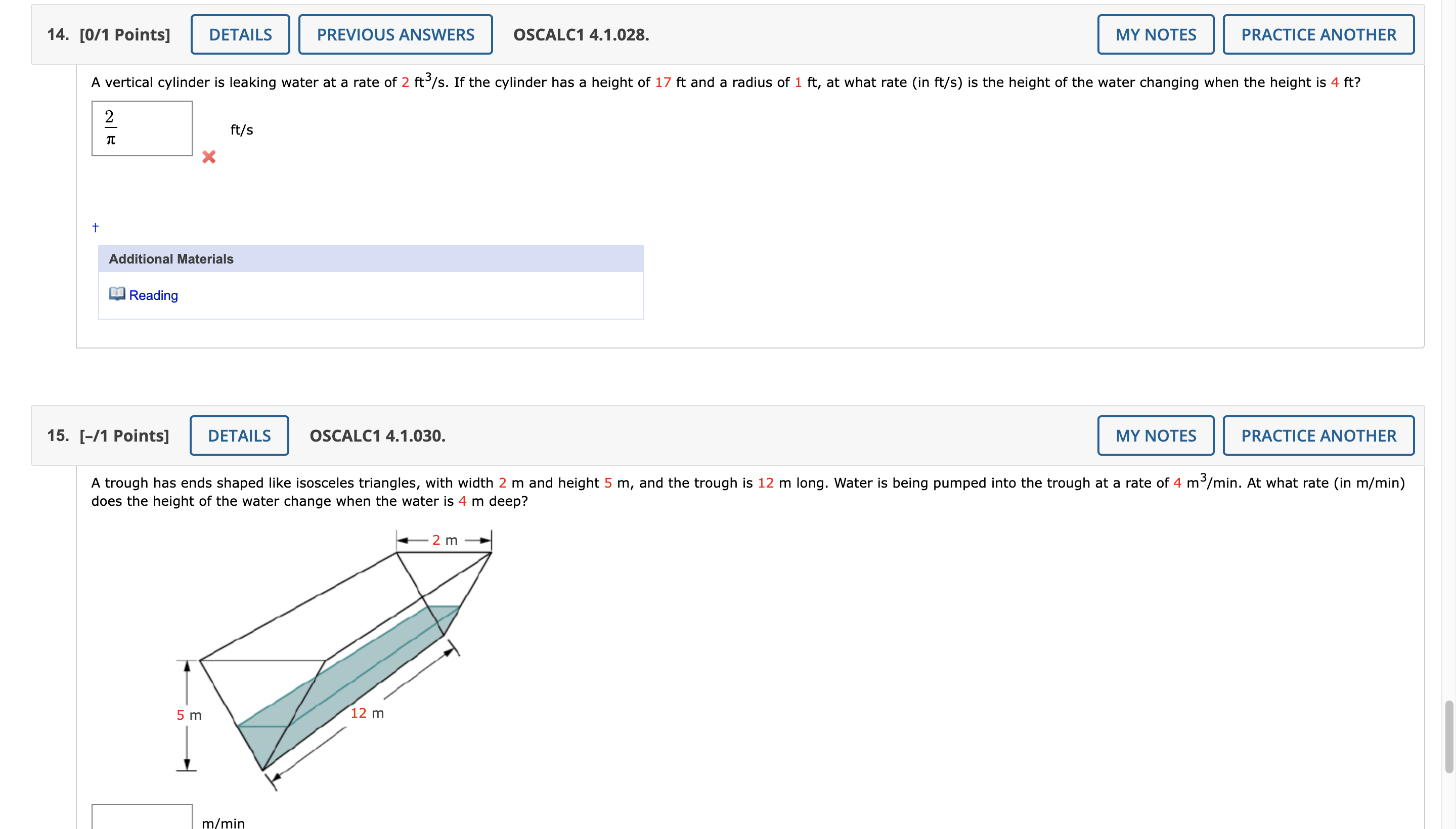Solved xft/s | Chegg.com
