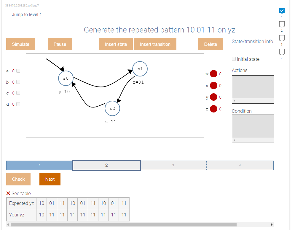 Solved 383476.2503286.qx3zqy7 Jump to level 1 Simulate a 00 | Chegg.com