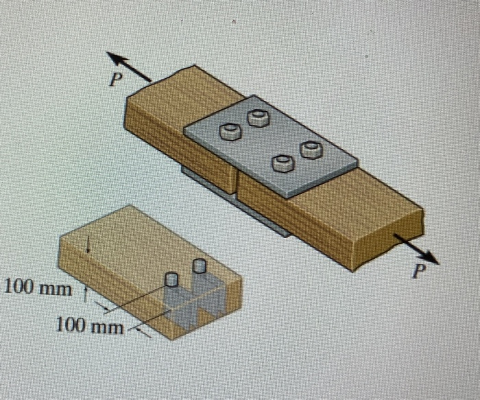 Solved 4. The bolts in the splice connection between the two | Chegg.com