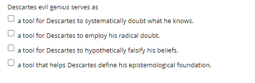 For Hume, constant conjunction explains and justifies | Chegg.com