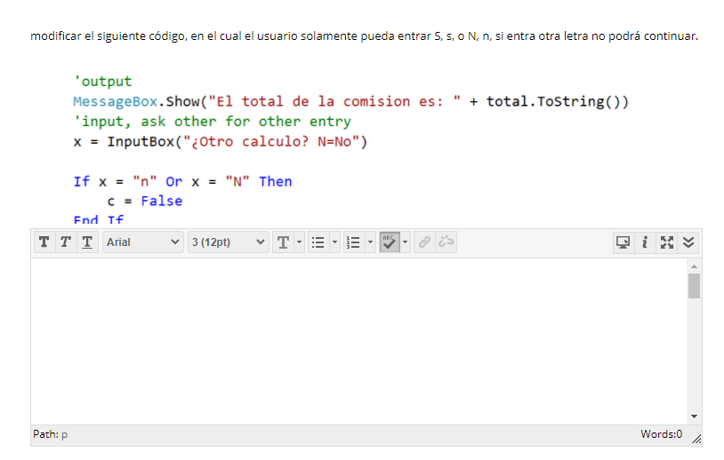 Solved modify the following code, in which the user can only | Chegg.com
