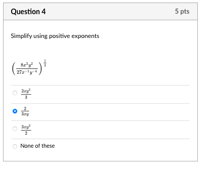 Solved Simplify using positive exponents | Chegg.com