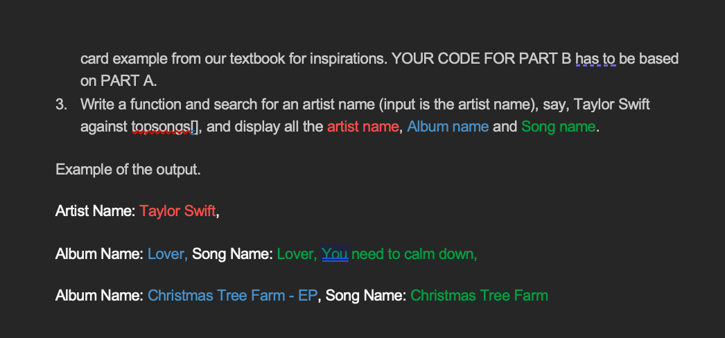 Solved part A(7.5 points) 1. use the attached itune.py file | Chegg.com