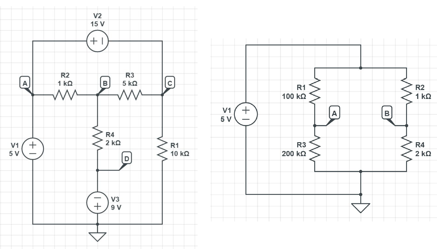 Solved Please help calculate node voltages and currents | Chegg.com Solved Please help calculate node voltages and currents | Chegg.com