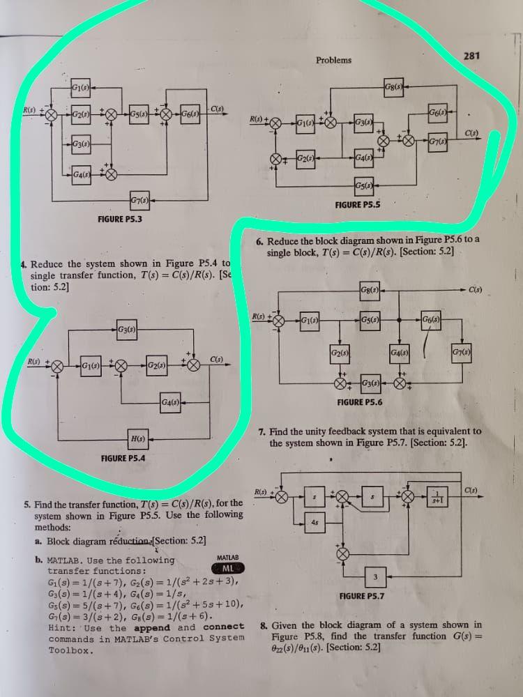 Solved Urgent and Important solve 3 problems control System | Chegg.com