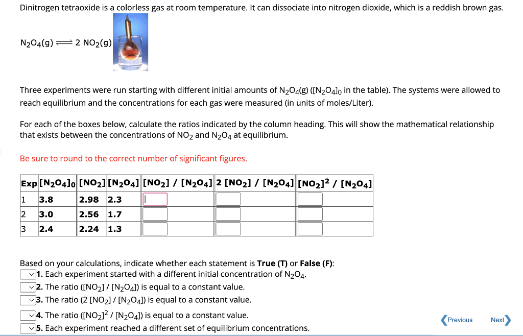 Three experiments were run starting with different | Chegg.com