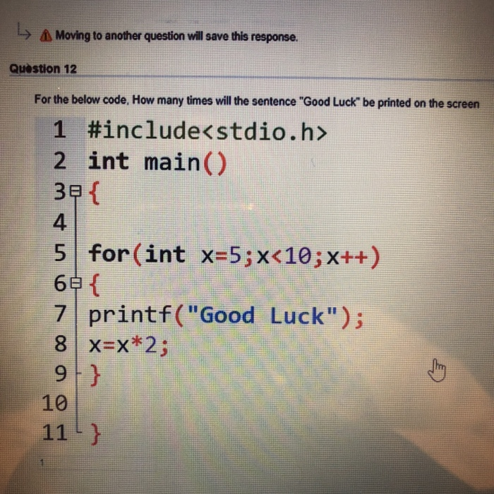 Solved What is the output of the below code 1 #include 2 int | Chegg.com