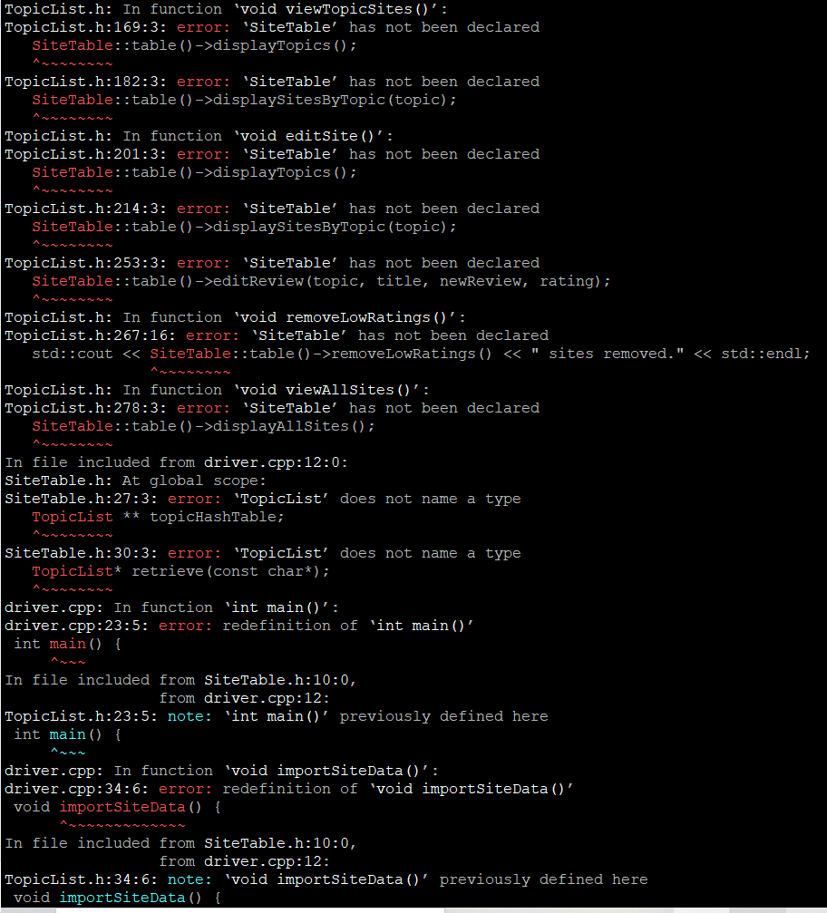 Solved utilities.h: In function 'int cstoi (char*)': | Chegg.com