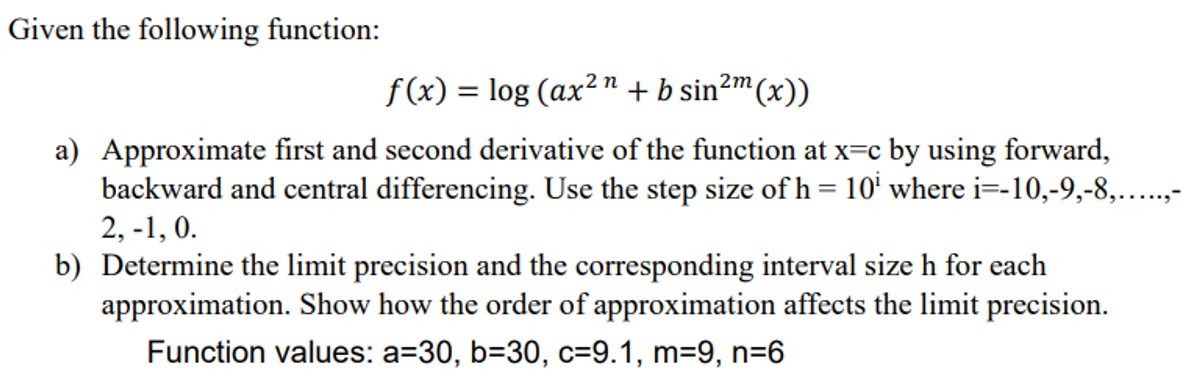 Solved Given the following | Chegg.com