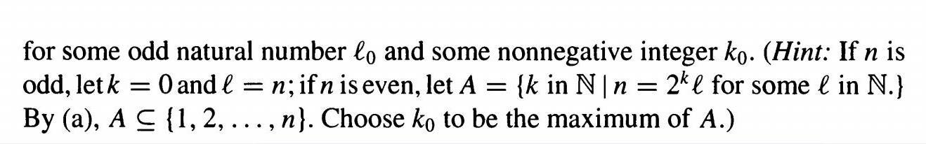 Solved a. Prove that if n is a natural number, then 2n>n. b. | Chegg.com