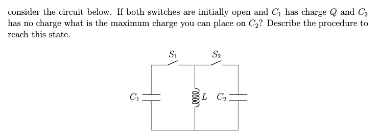 Solved consider the circuit below. If both switches are | Chegg.com