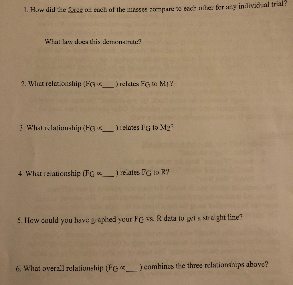 Solved These are the questions from a Virtual Gravity lab, | Chegg.com