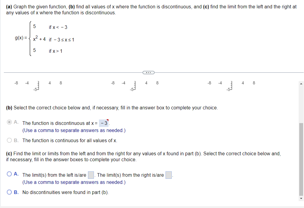(a) ﻿Graph the given function, (b) ﻿find all values | Chegg.com
