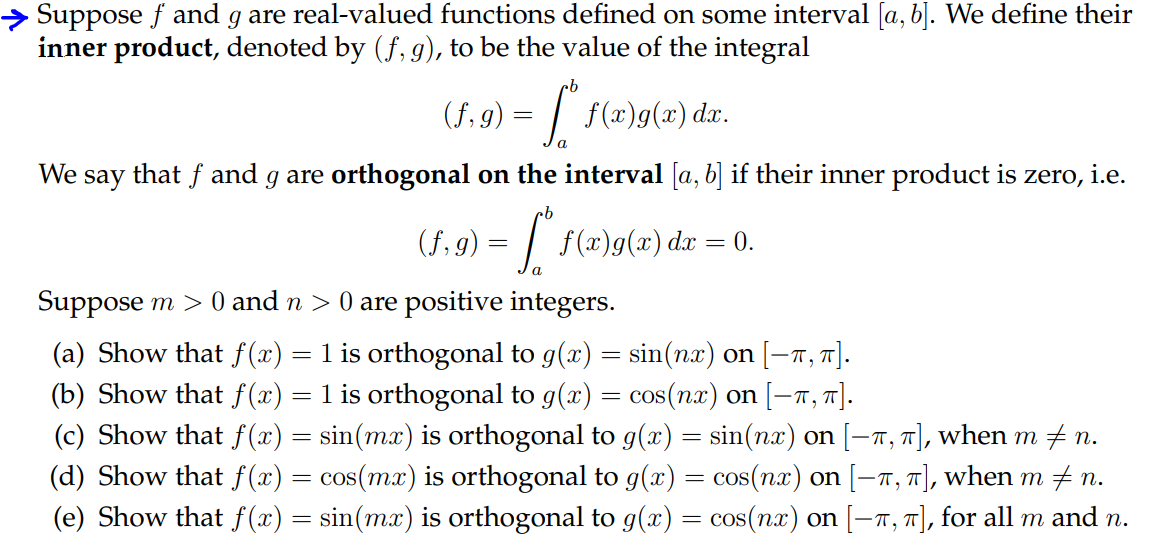 Solved → Suppose f and g are real-valued functions defined | Chegg.com