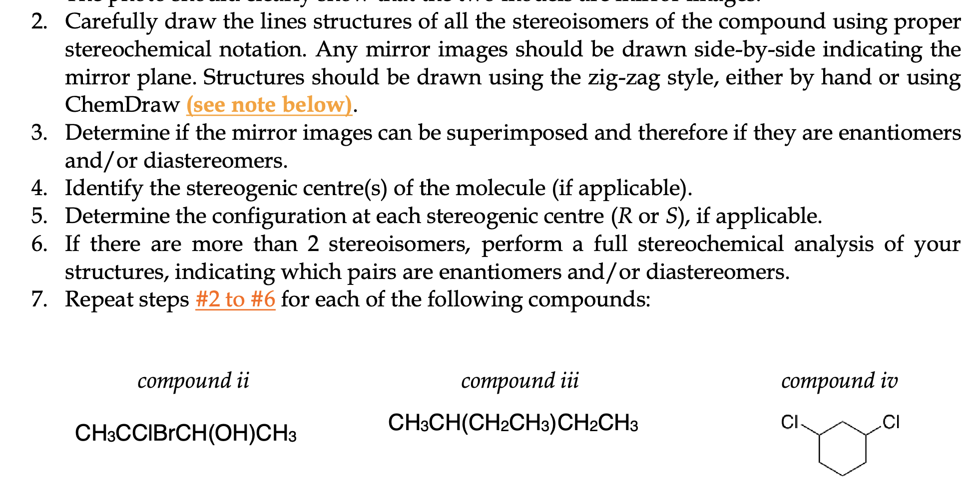 Solved 2. Carefully draw the lines structures of all the | Chegg.com