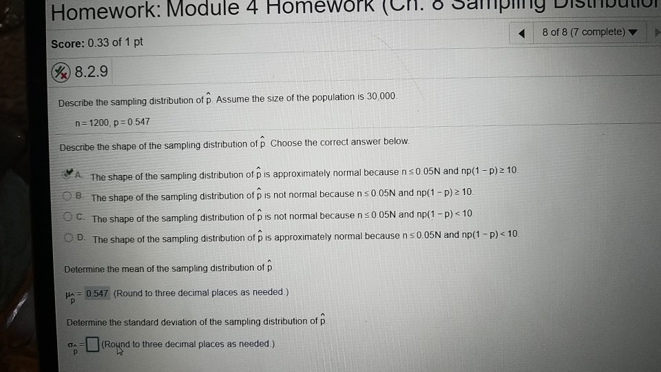 Solved Ework Homework Module 4 Ho 8 Of 8 7 Complete