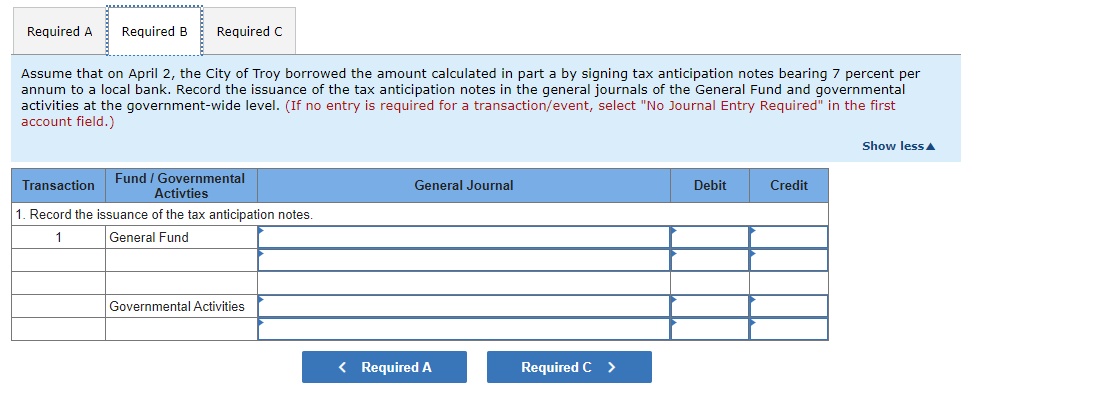 Solved Exercise 4-21 (Algo) Calculating Required Tax | Chegg.com