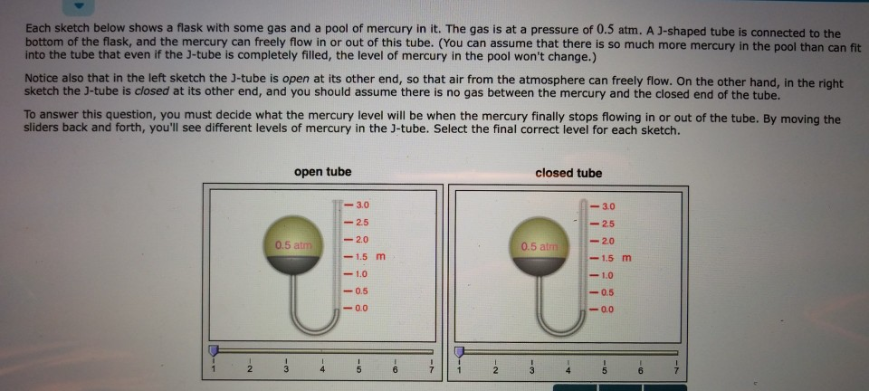 Solved Each sketch below shows a flask with some gas and a | Chegg.com