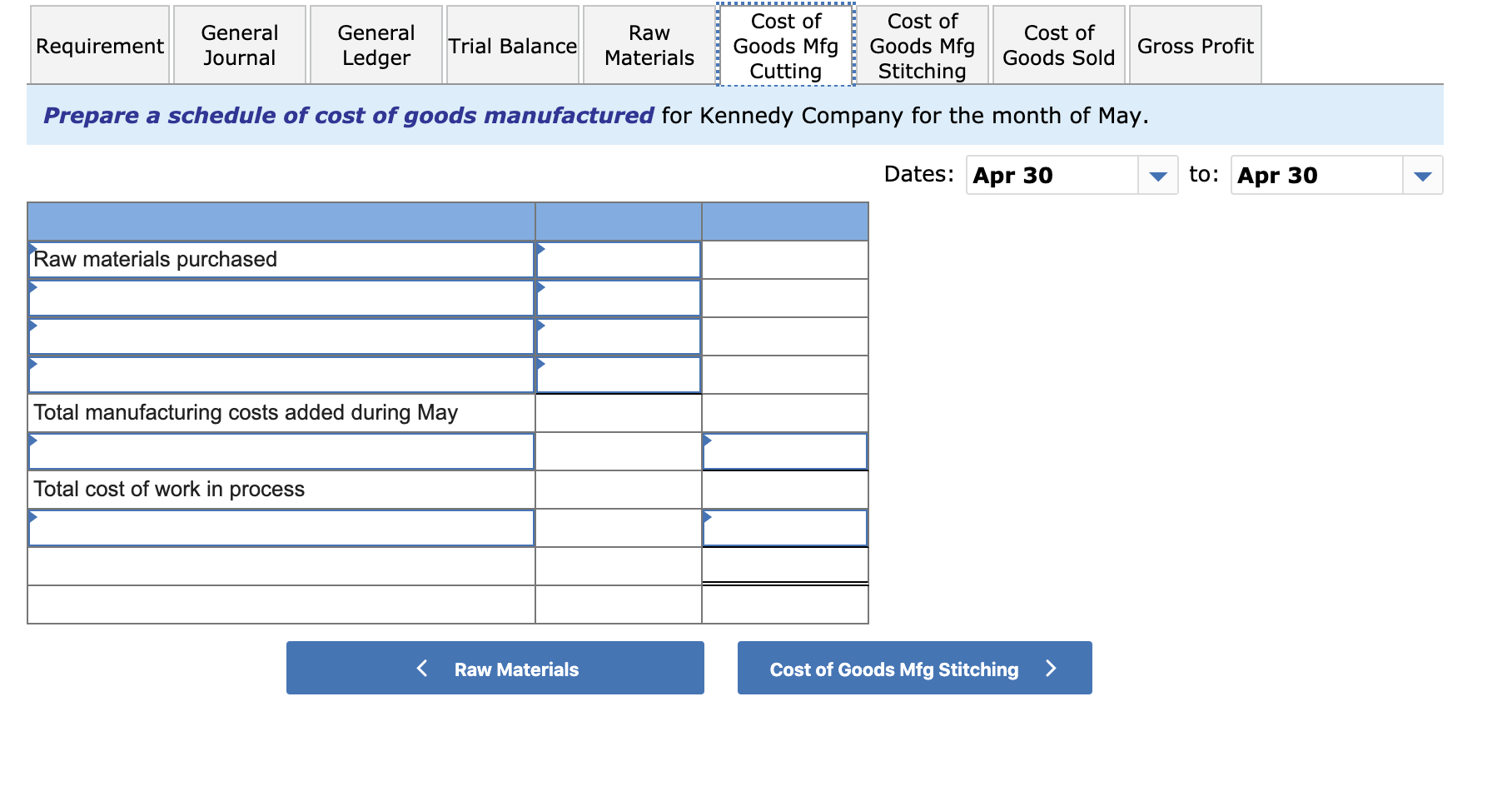 Solved Record the purchase of materials (on credit). Record | Chegg.com