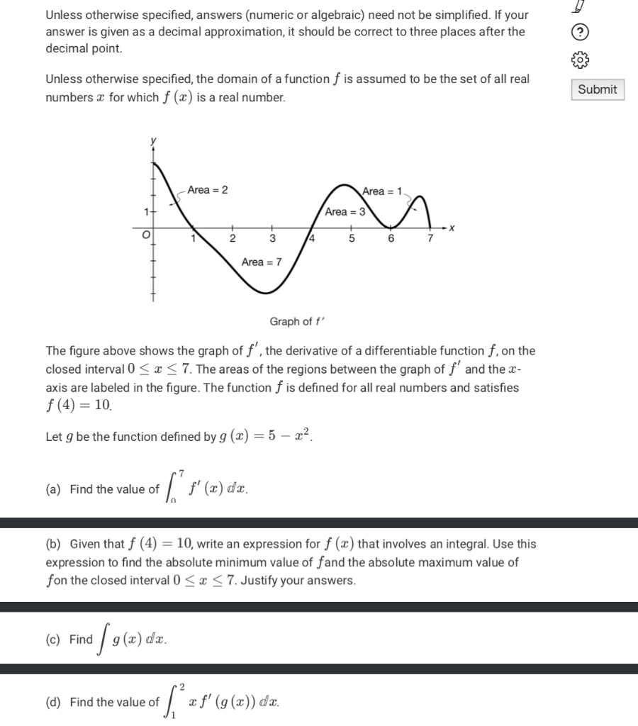 Solved Unless otherwise specified, answers (numeric or | Chegg.com
