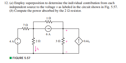 Solved 12. (a) Employ superposition to determine the | Chegg.com