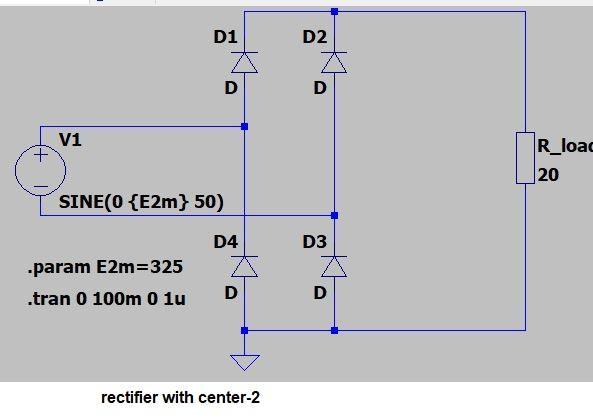 rectitier with center-1 rectifier with | Chegg.com